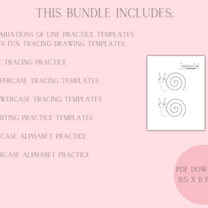 Preschool Worksheets Bundle Printable, Tracing and Alphabet Practice ...