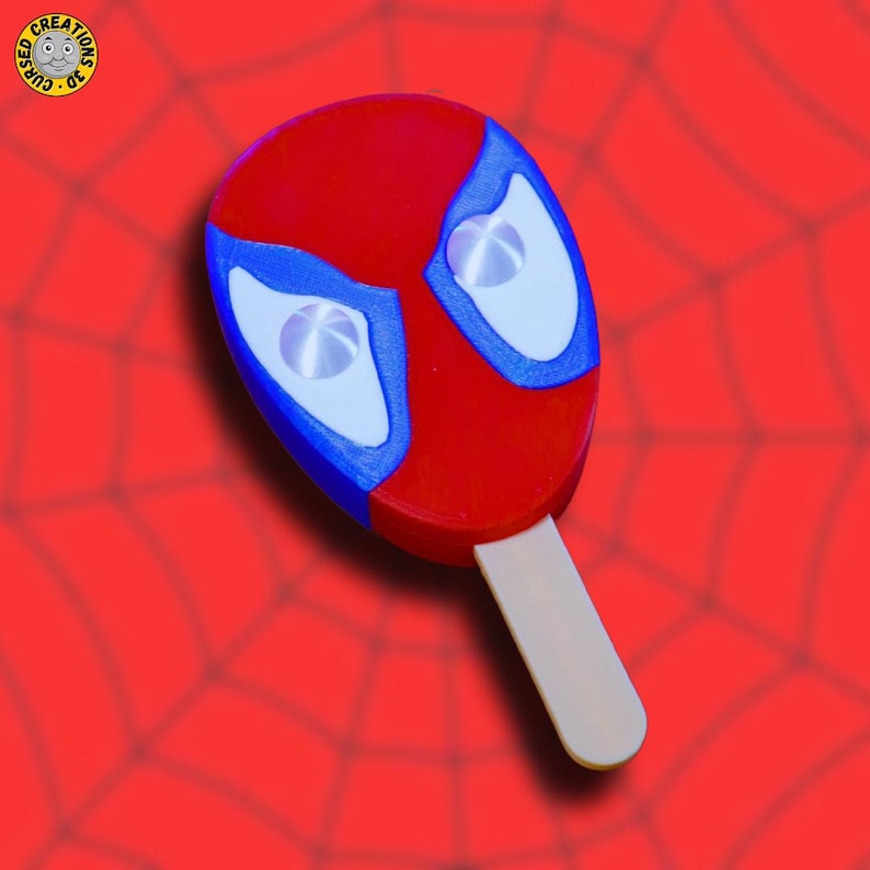 90s Cursed Popsicles | 3D Print | Nostalgic Character Popsicles - Etsy