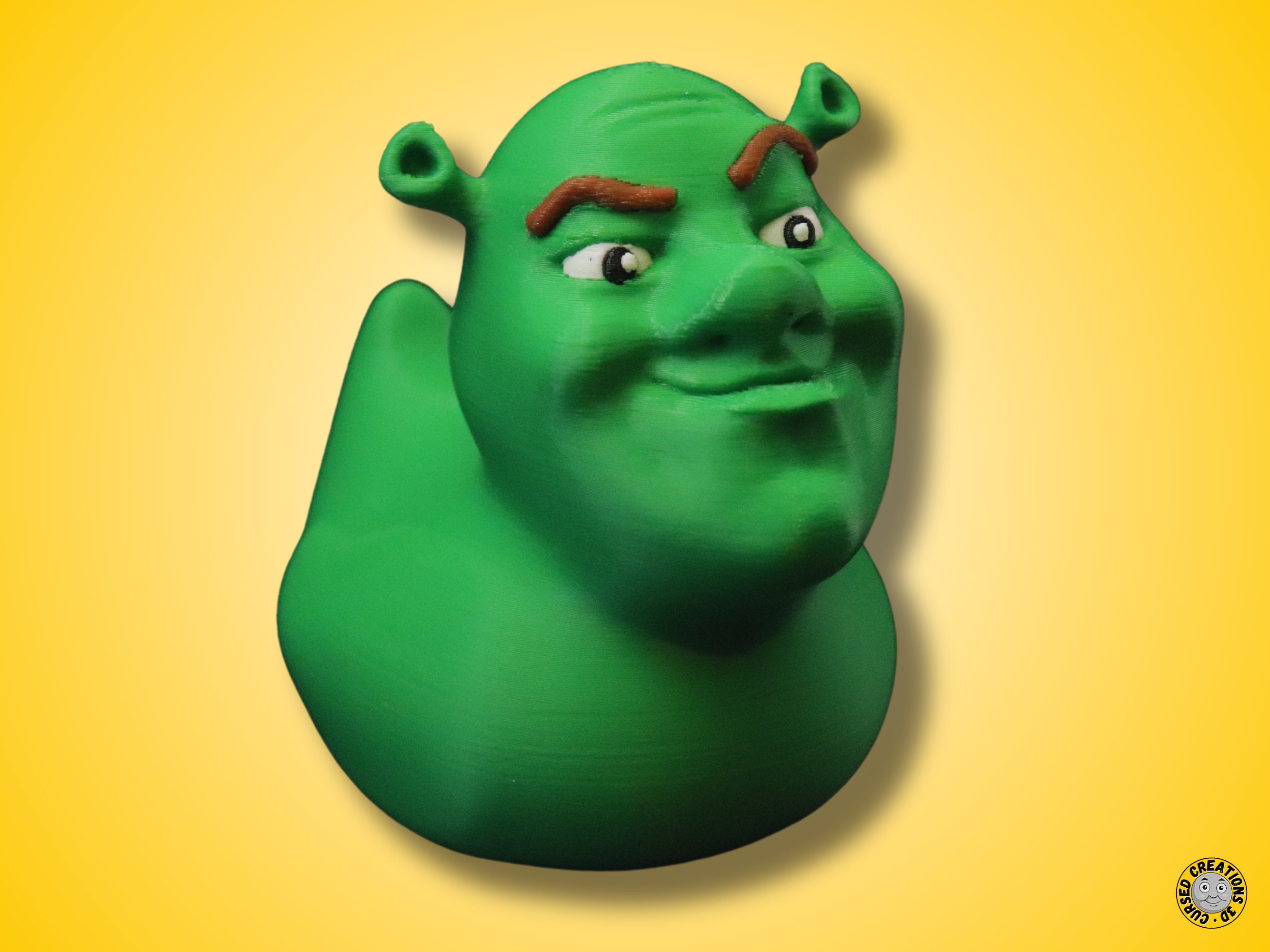 Shruck 2.0 Cursed Ogre Duck Rubber Duck Meme Gift - Etsy UK