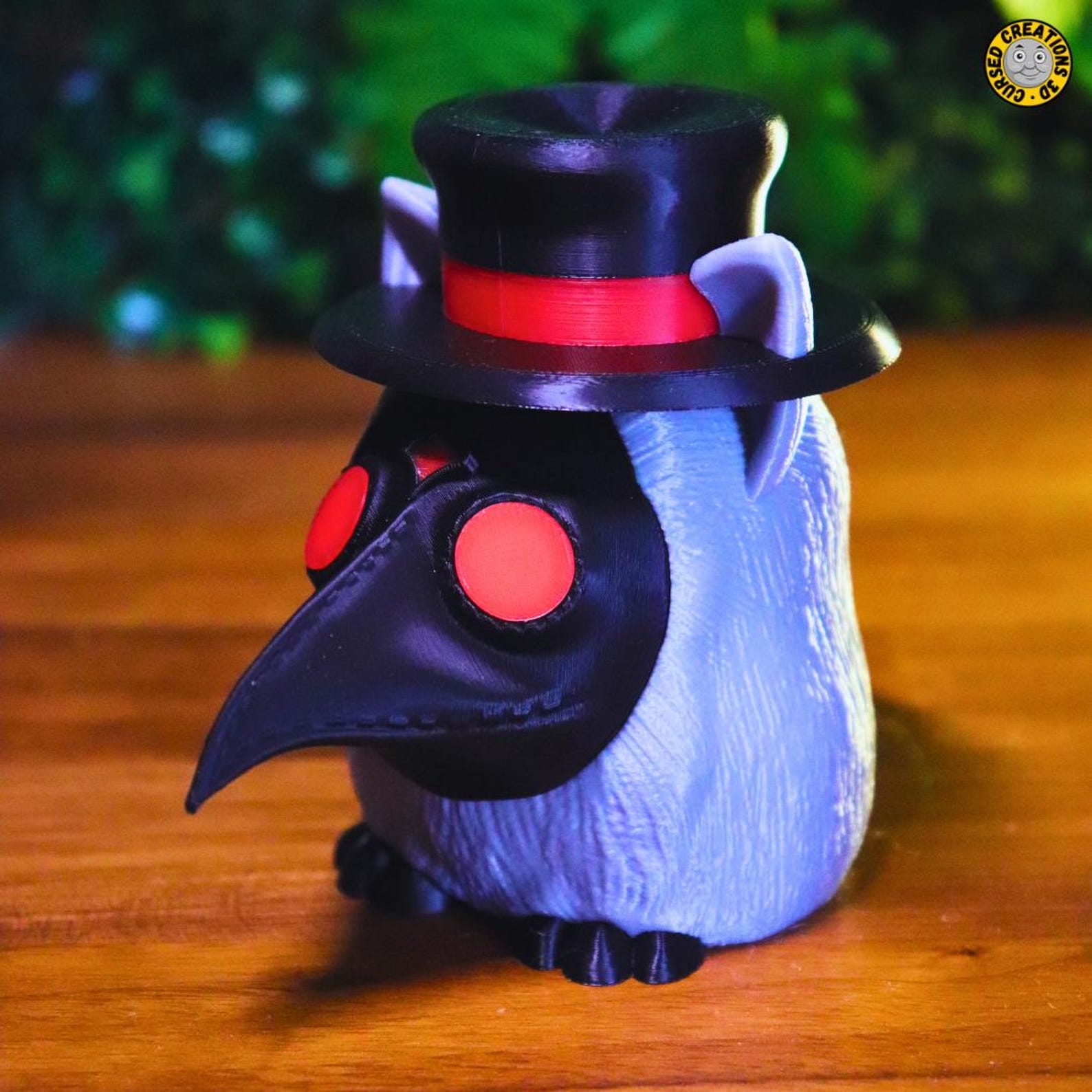 Plague Doctor Fur-b | Cursed Meme | 90s | 3D Print | Funny Millennial ...