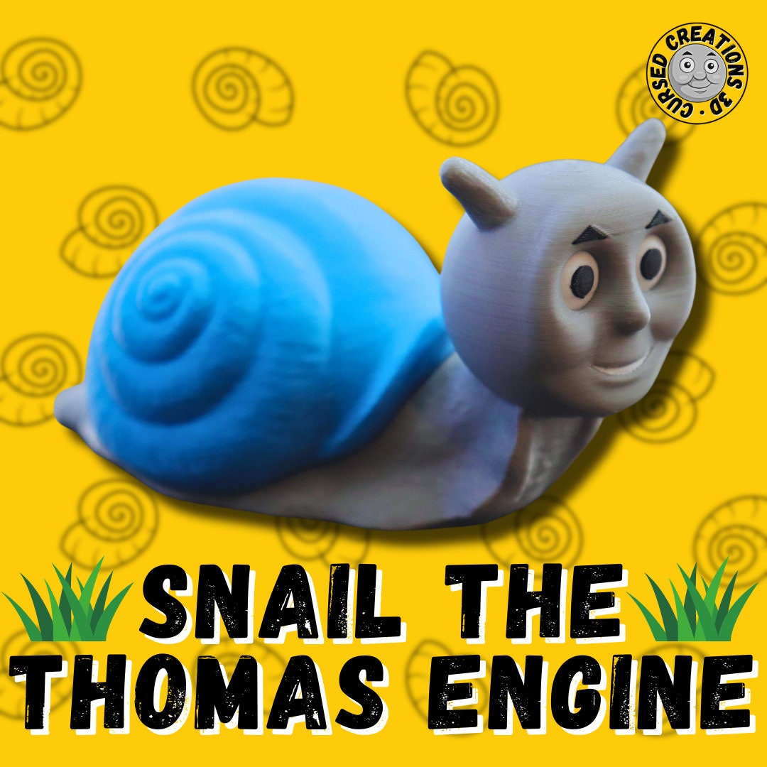 Tom the Snail | Cursed Snail | Snail Meme | Snail Gift - Etsy