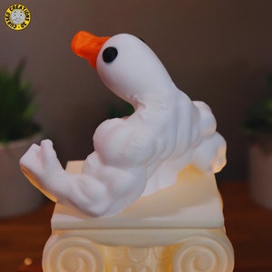 Buff Buff Goose | Cursed Goose Gift | Honking Hulk | 3D Print - Etsy