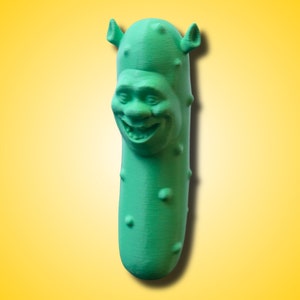 Shrickle | Ogre Pickle | Cursed Pickle | Meme Gift - Etsy