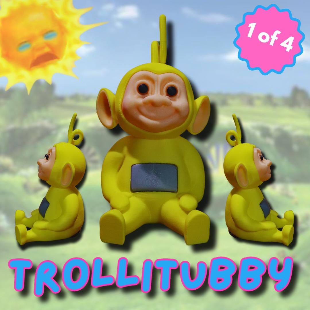 Trollitubbies Laa Laa | 90s Nostalgia | Millennial Gift | Cursed Meme ...