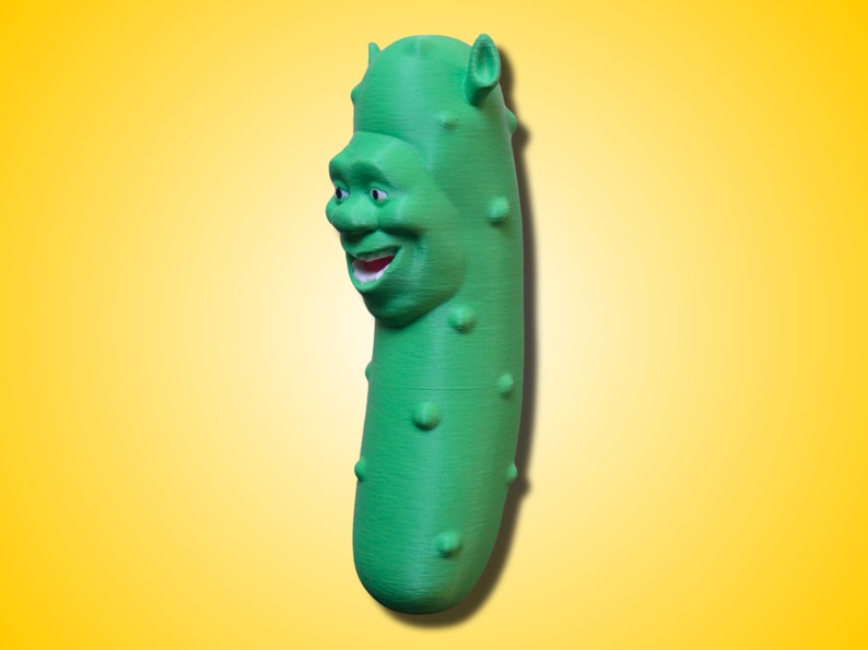 Shrickle | Ogre Pickle | Cursed Pickle | Meme Gift - Etsy
