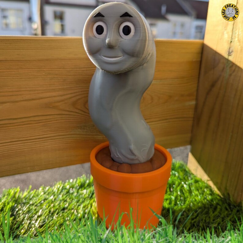 Thomas the Cursed Plant: 3D Printed Meme Gift - Etsy
