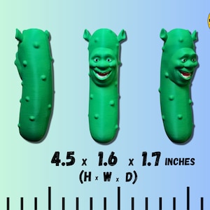Shrickle | Ogre Pickle | Cursed Pickle | Meme Gift - Etsy