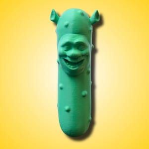 Shrickle | Ogre Pickle | Cursed Pickle | Meme Gift - Etsy