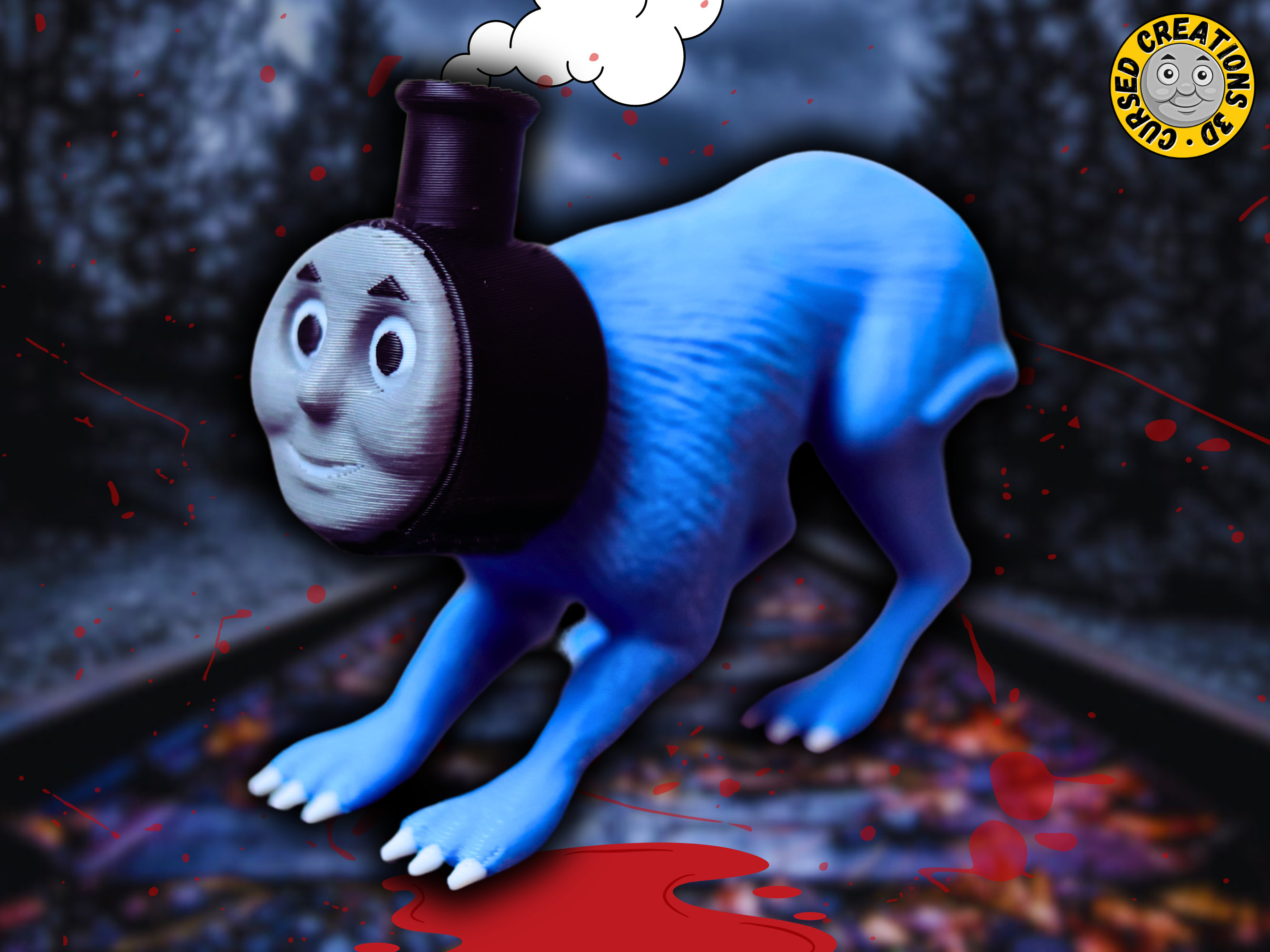 Father Help Me Train Meme Cursed Thomas Meme Gift - Etsy UK