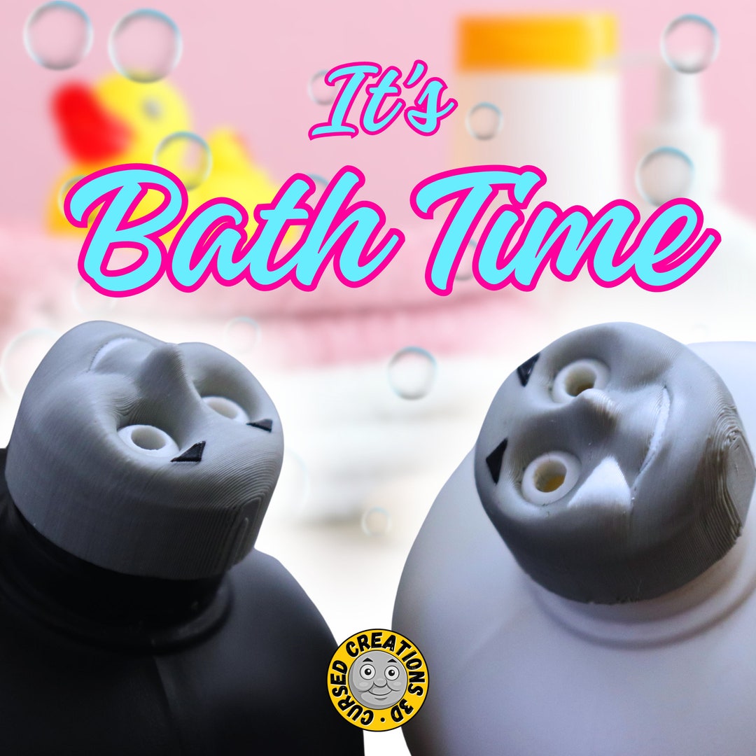 Tom Train Lid Meme | Shampoo Lid | Conditioner Lid | Bubble Bath Lid ...