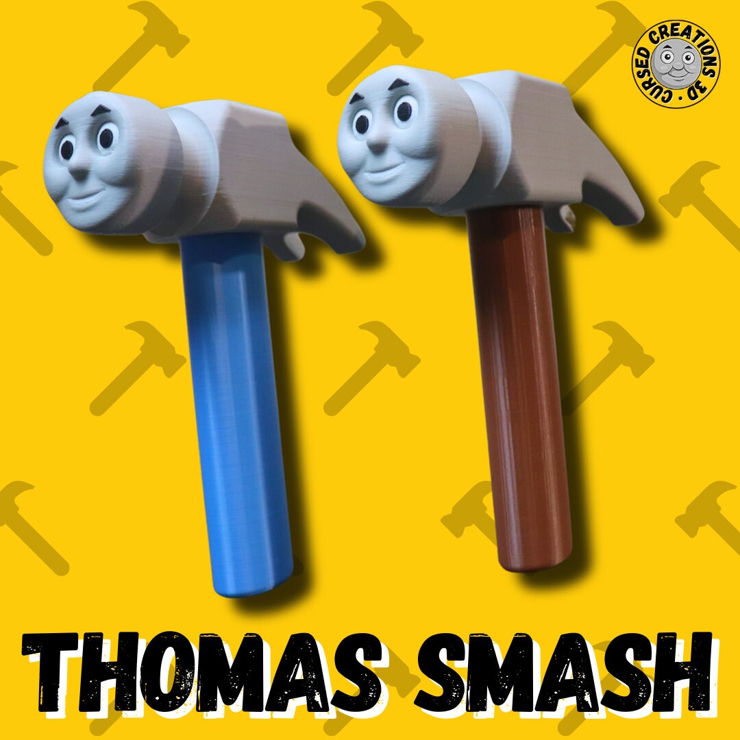 Tom Smash Cursed Train Hammer Meme Gift - Etsy
