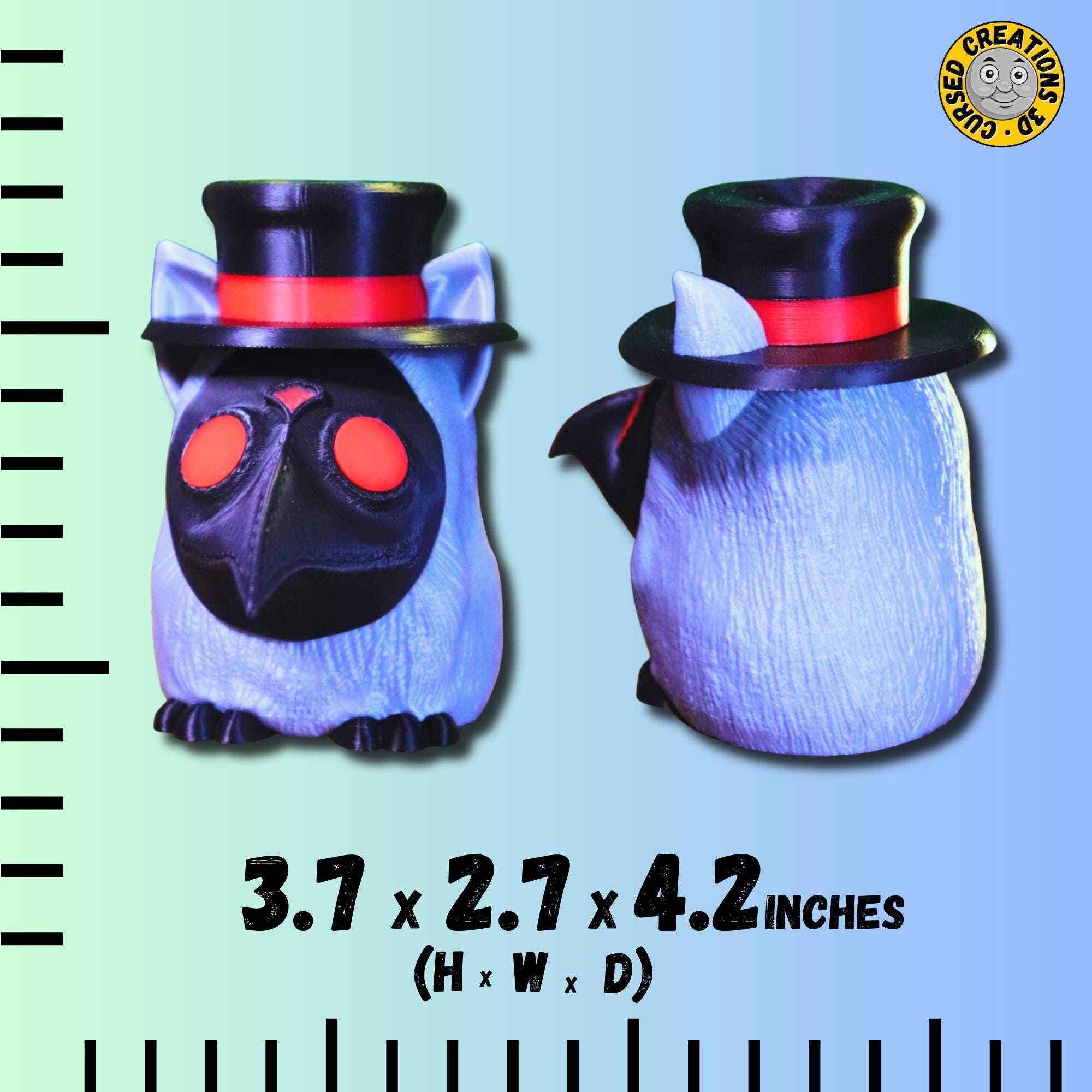 Plague Doctor Fur-b | Cursed Meme | 90s | 3D Print | Funny Millennial ...