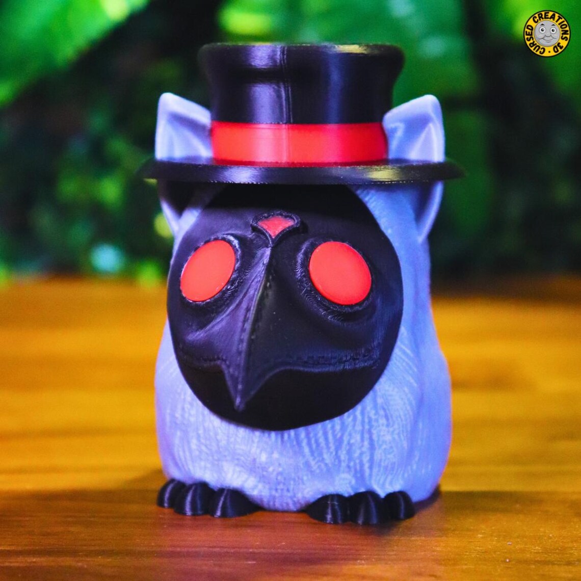 Plague Doctor Fur-b | Cursed Meme | 90s | 3D Print | Funny Millennial ...