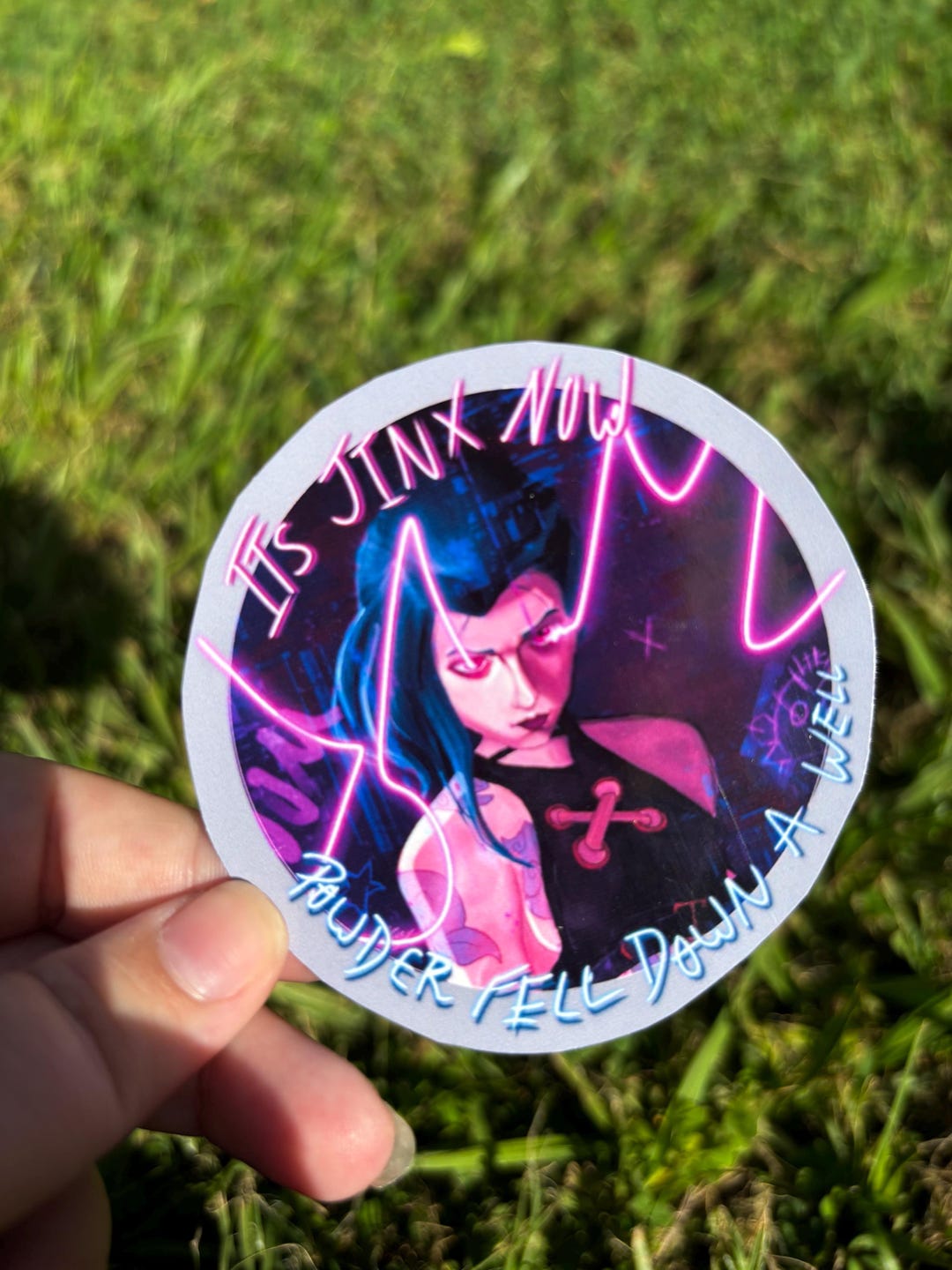 Jinx Arcane Sticker - Etsy