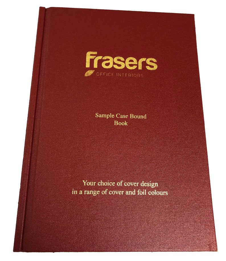 Hardback Thesis Binding: University Dissertation, Buckram Cloth & Gold ...