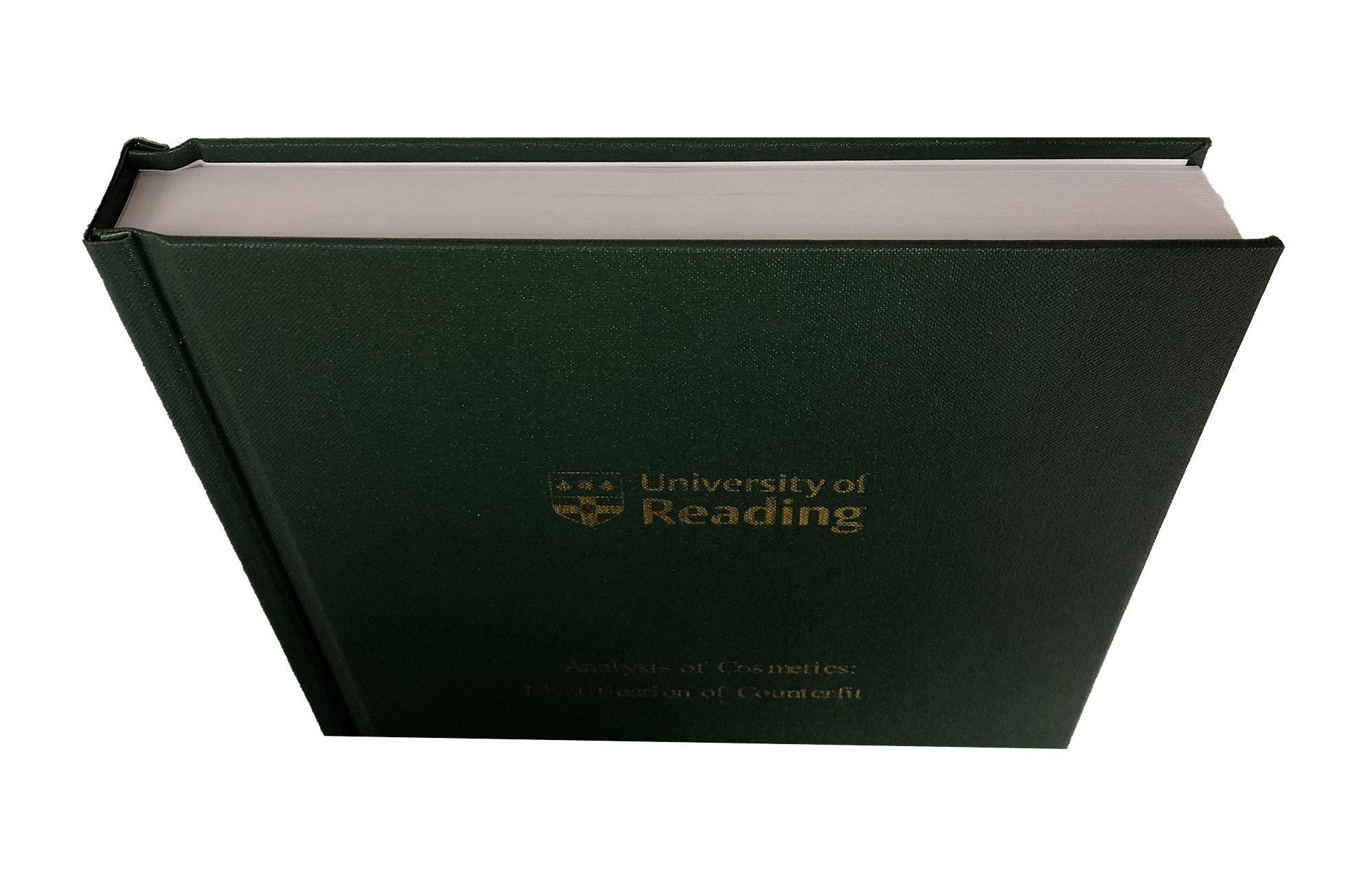 Hardback Thesis Binding: University Dissertation, Buckram Cloth & Gold Leaf - Etsy UK
