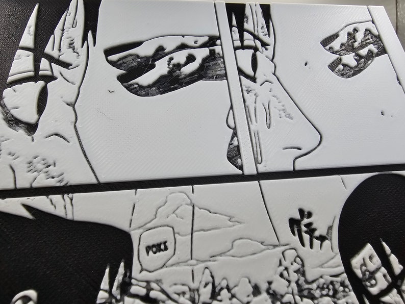 Naruto, Itachi's Death During the Fight With Sasuke, Illustrative Art ...
