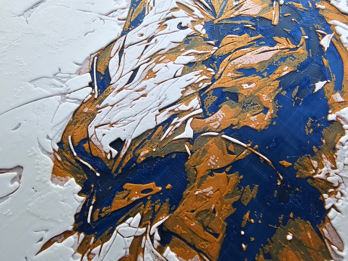 Naruto, Illustrative Art, 3D Printed Picture With Stand, Bas-relief ...