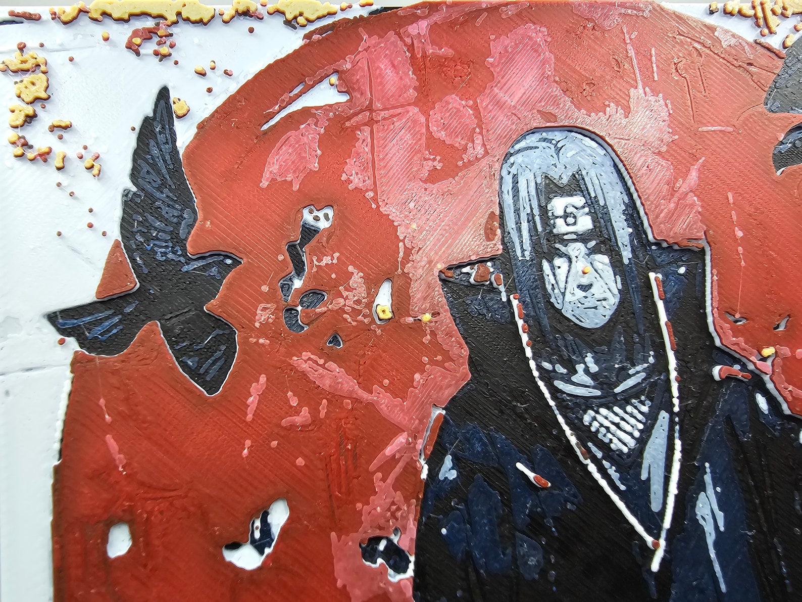 Itachi Uchiha, Naruto, Illustrative Art, Illustrative Art, 3D Printed ...