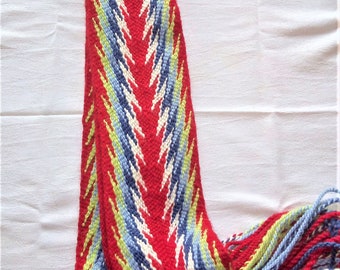 Sash Garter Dance Set, Native American Fingerwoven Style - Etsy