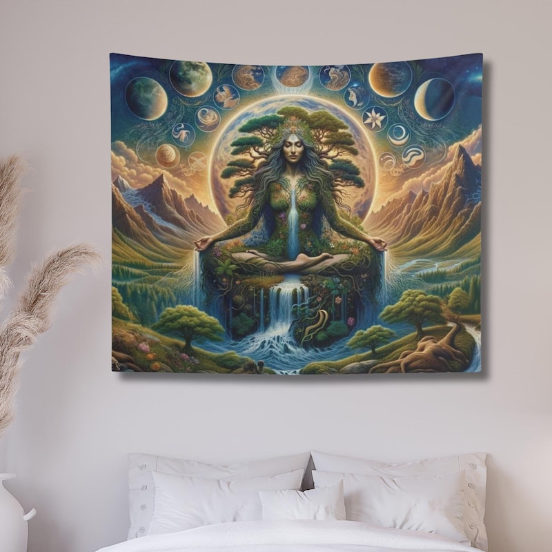 Earth Mother Tapestry - Etsy UK
