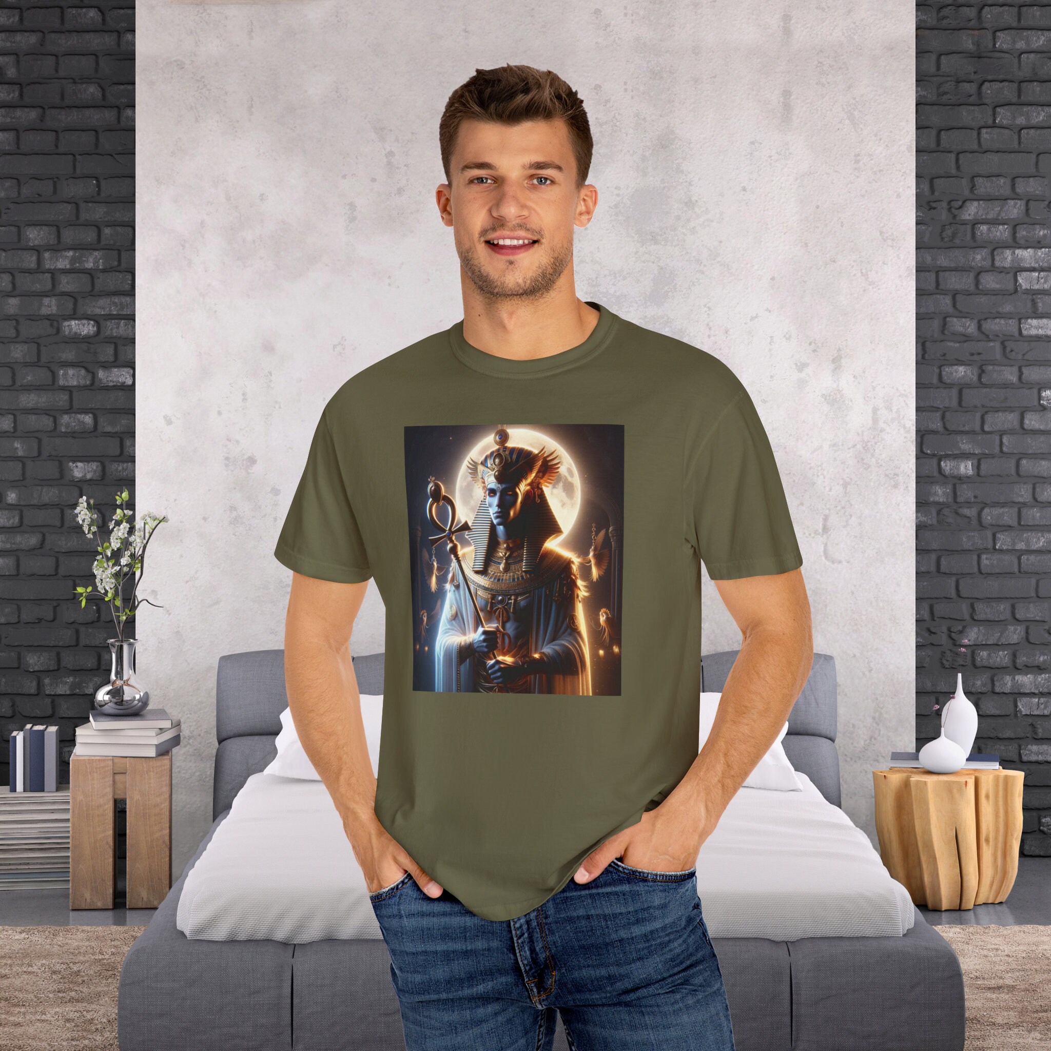 Egyptian God Osiris Graphic Tee Ancient Egypt Apparel Mythology ...