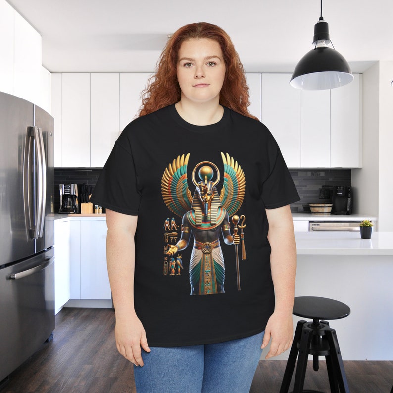 Horus Egyptian God Tshirt Ancient Egypt Mythology Shirt Horus Falcon Head Design Tee Horus ...
