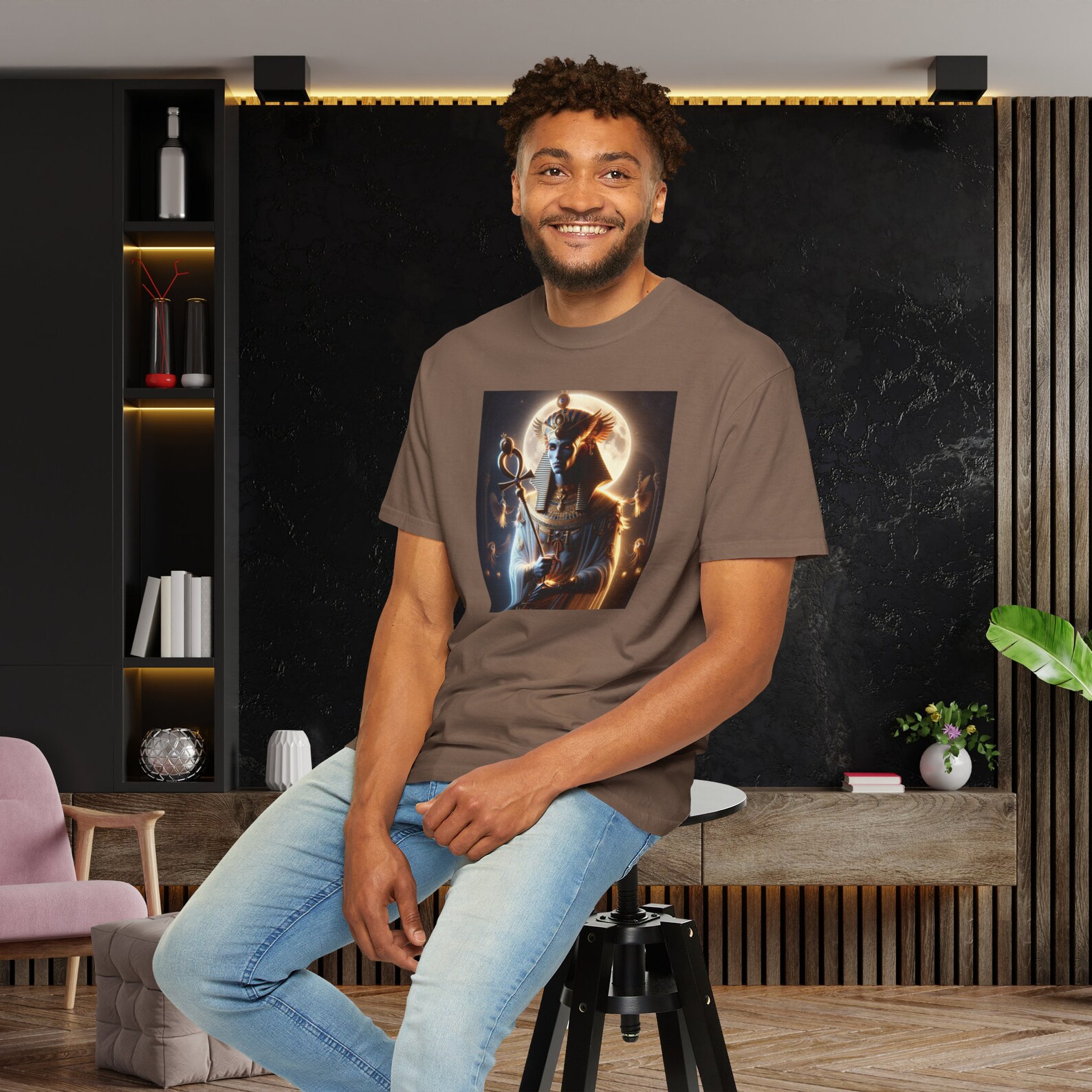 Egyptian God Osiris Graphic Tee Ancient Egypt Apparel Mythology ...