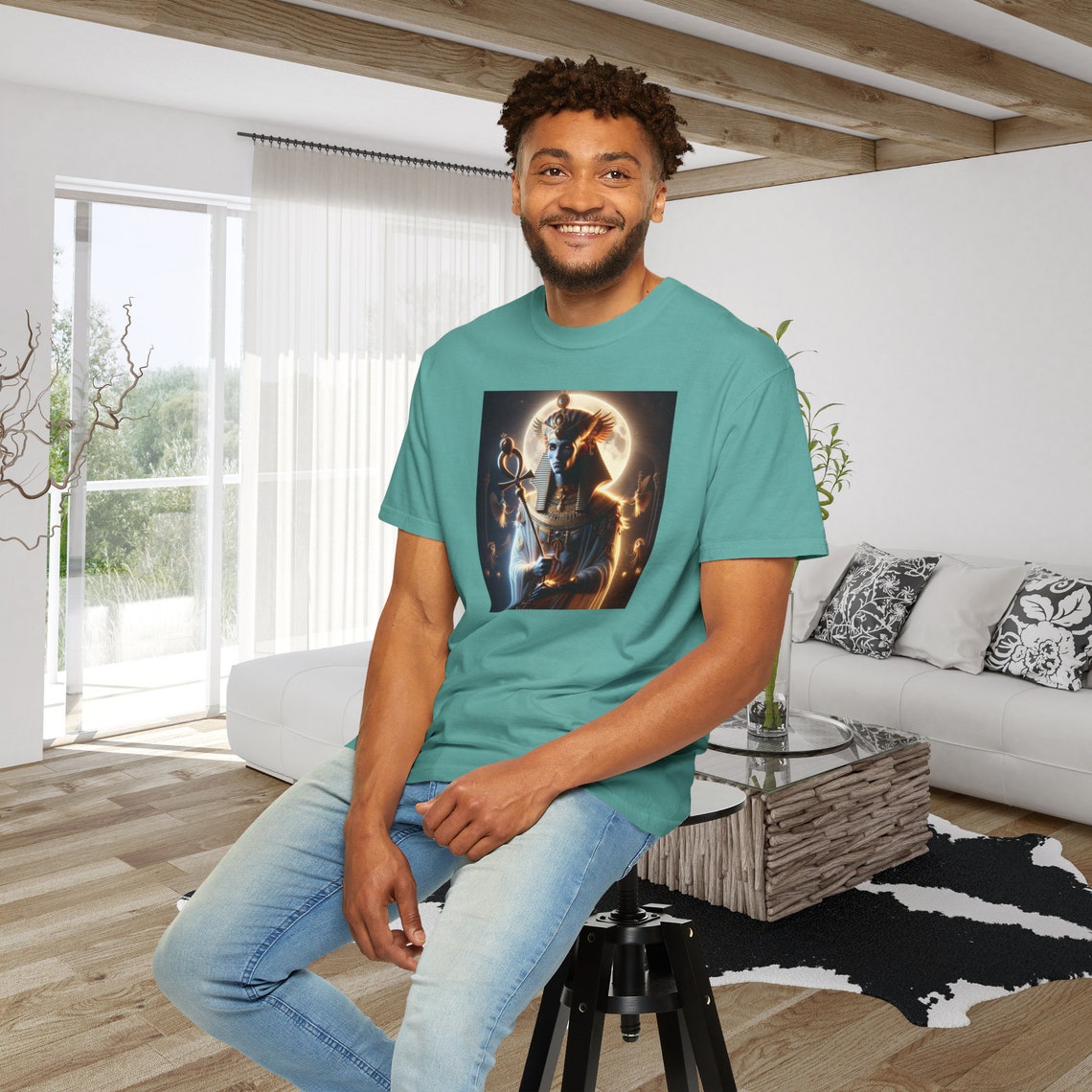 Egyptian God Osiris Graphic Tee Ancient Egypt Apparel Mythology ...