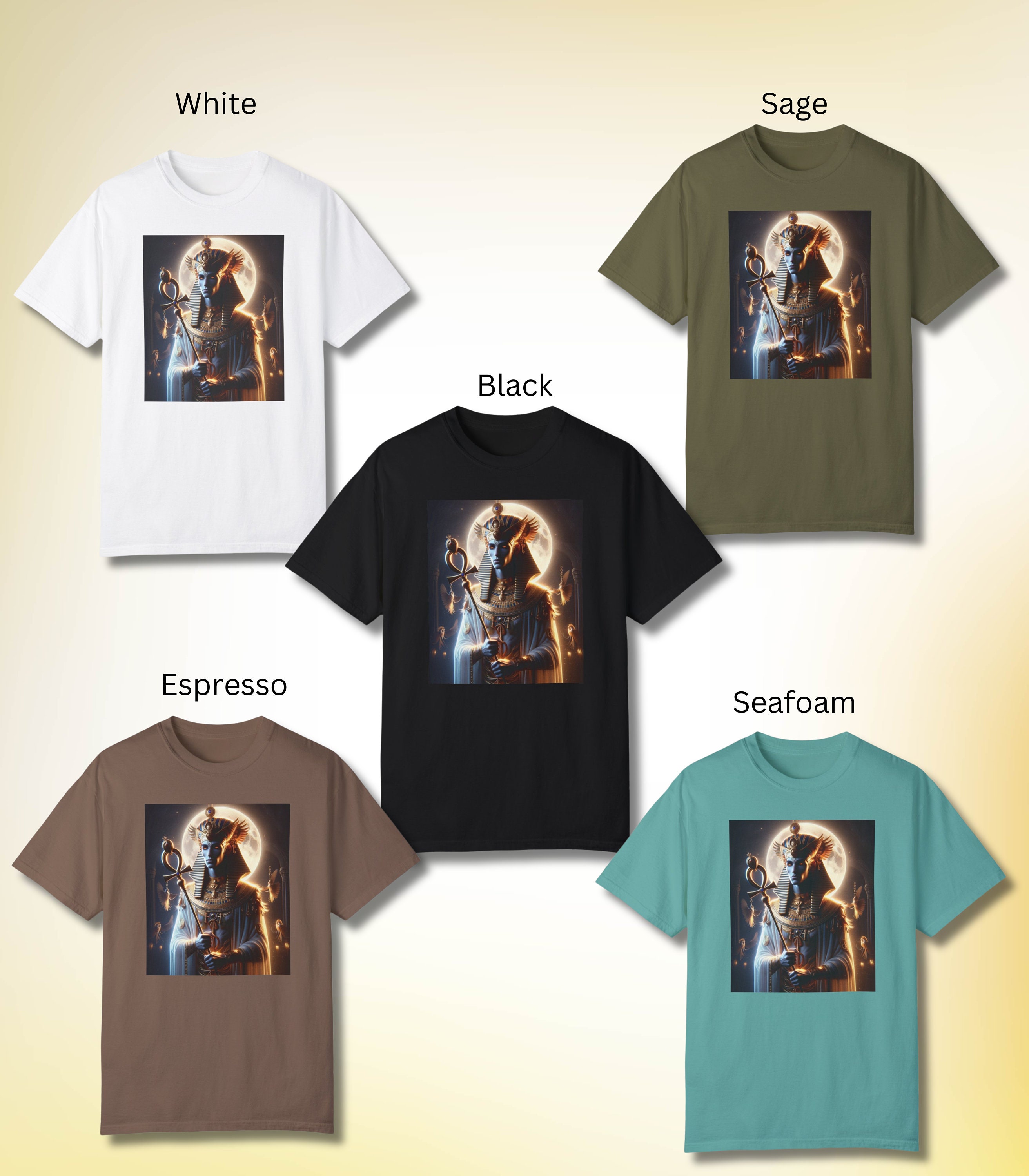 Egyptian God Osiris Graphic Tee Ancient Egypt Apparel Mythology ...