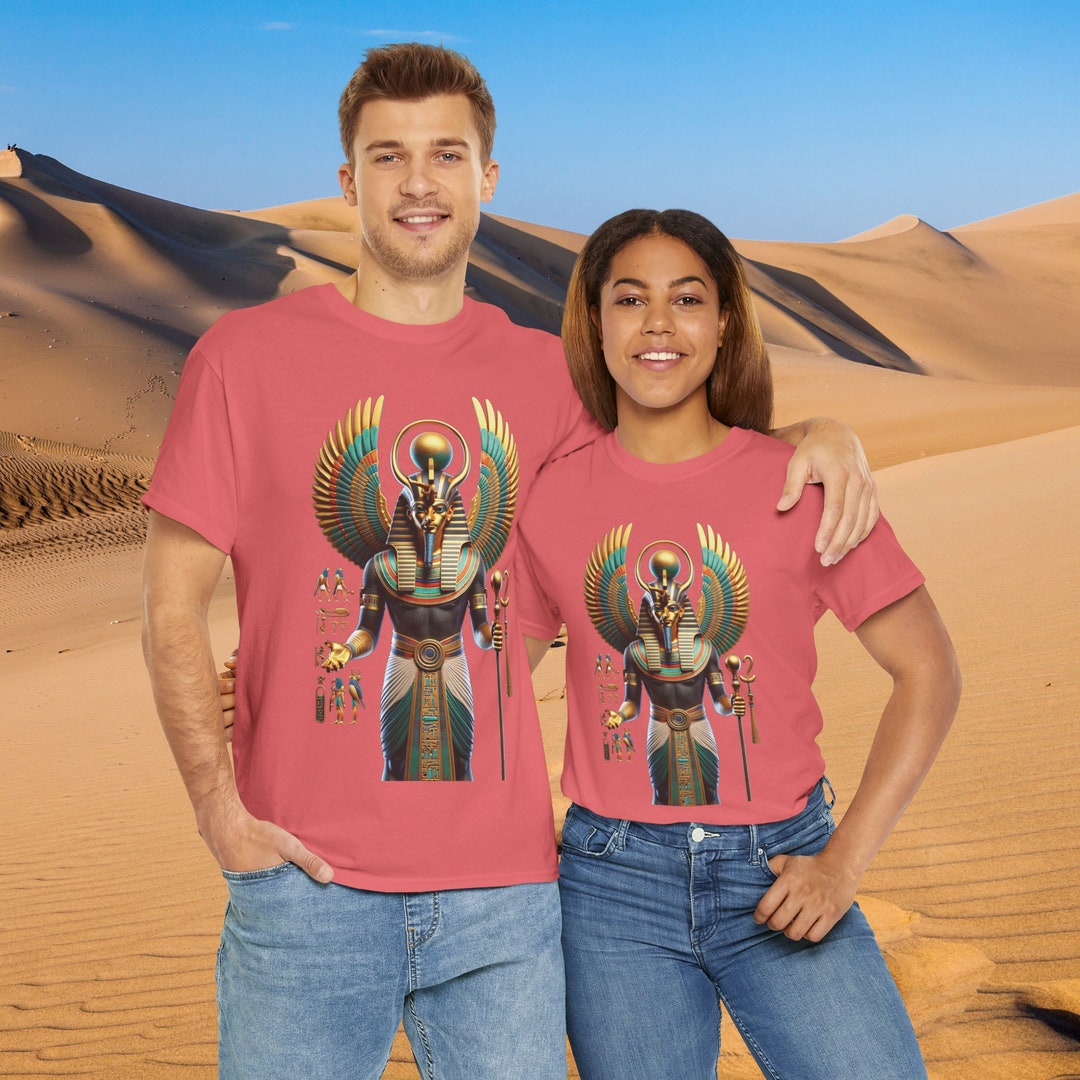Horus Egyptian God Tshirt Ancient Egypt Mythology Shirt Horus Falcon Head Design Tee Horus ...