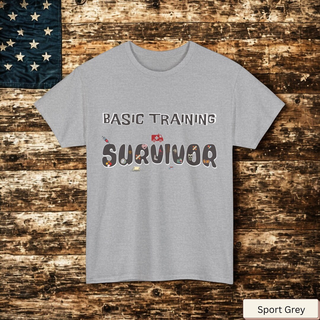 Army Basic Training Survivor Shirt, Military Graduation Shirt, Mens ...