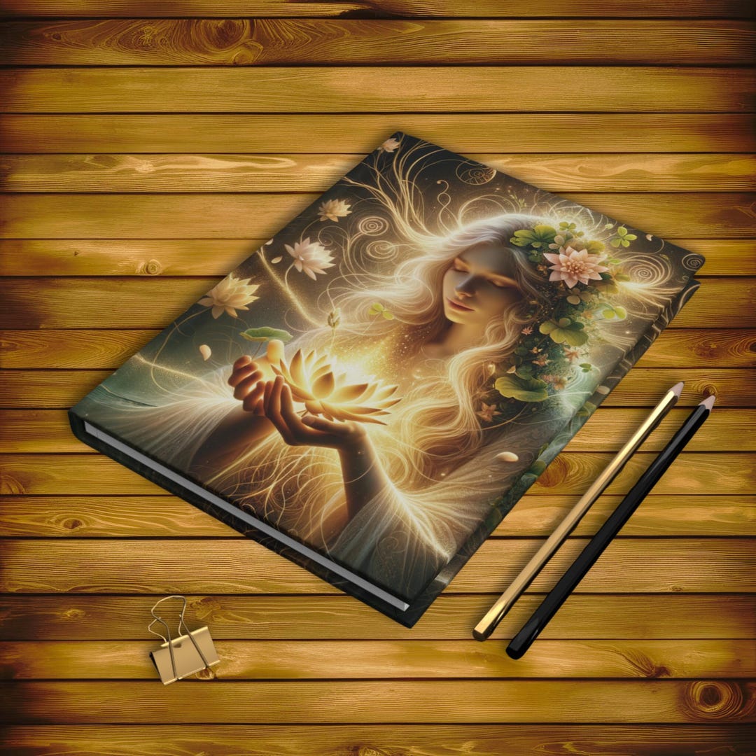 Earth Goddess Notebook Gaia Journal Nature Spirit Journal Book of ...