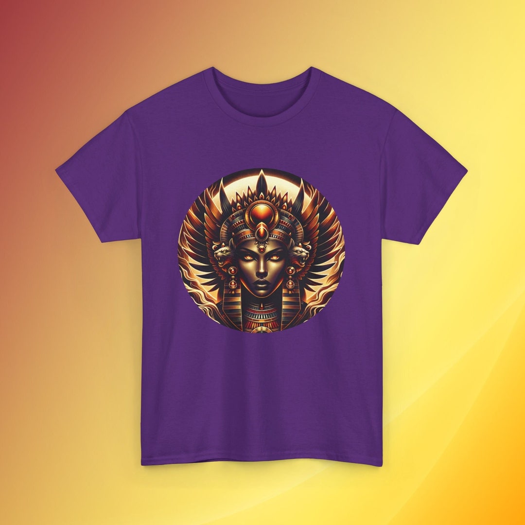 Ancient Egyptian Goddess Sekhmet T-shirt Powerful Lioness Goddess of ...