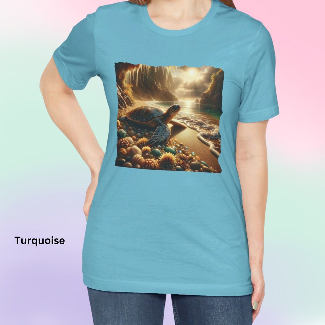 Majestic Sea Turtle Shirt Marine Life Apparel Nature Lover Gift ...