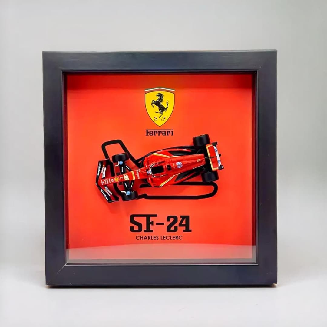 Cadre F1 Ferrari SF-24 16 Charles Leclerc - Etsy