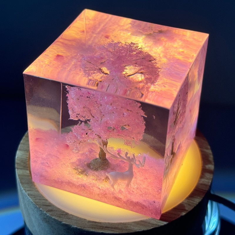 Cherry Blossom Lamp - Etsy