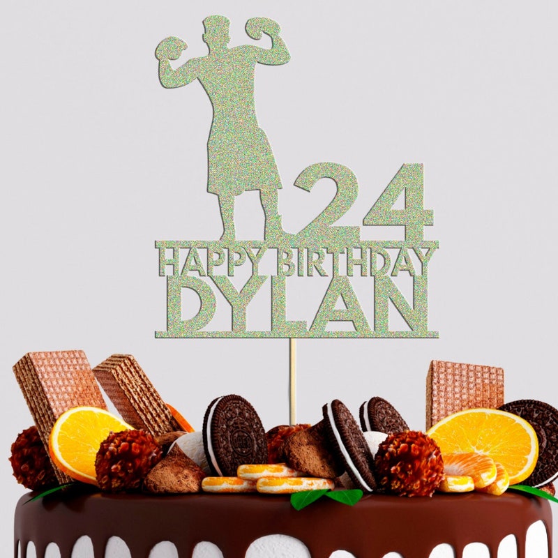 Boxer Cake Topper - Etsy