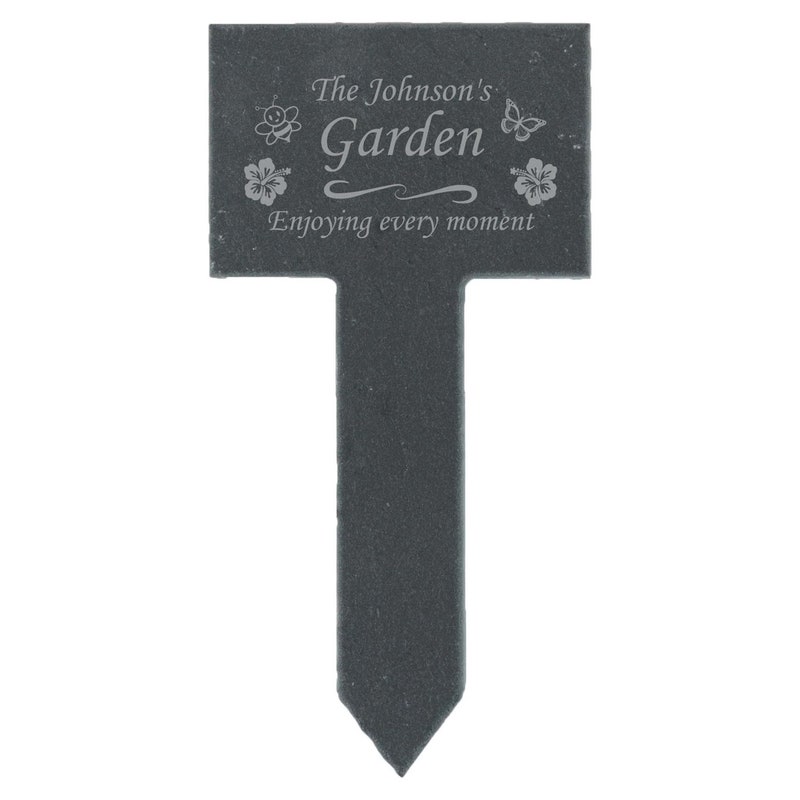 Slate Garden Markers - Etsy