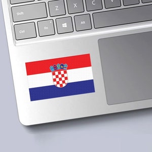 4 X Croatian Croatia Flag Vinyl Car Van iPad Laptop Sticker - Etsy