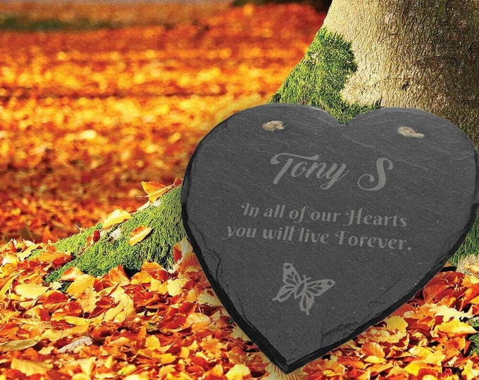 Personalized Slate Not A Day Goes by That You Are Not Missed Memorial ...