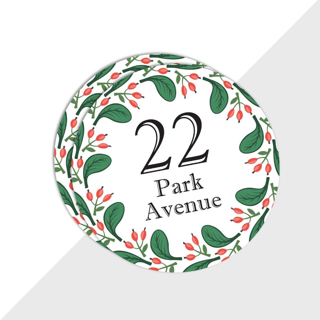 Wheelie Bin House Address Numbers Stickers Wheelie Dustbin Sticker ...