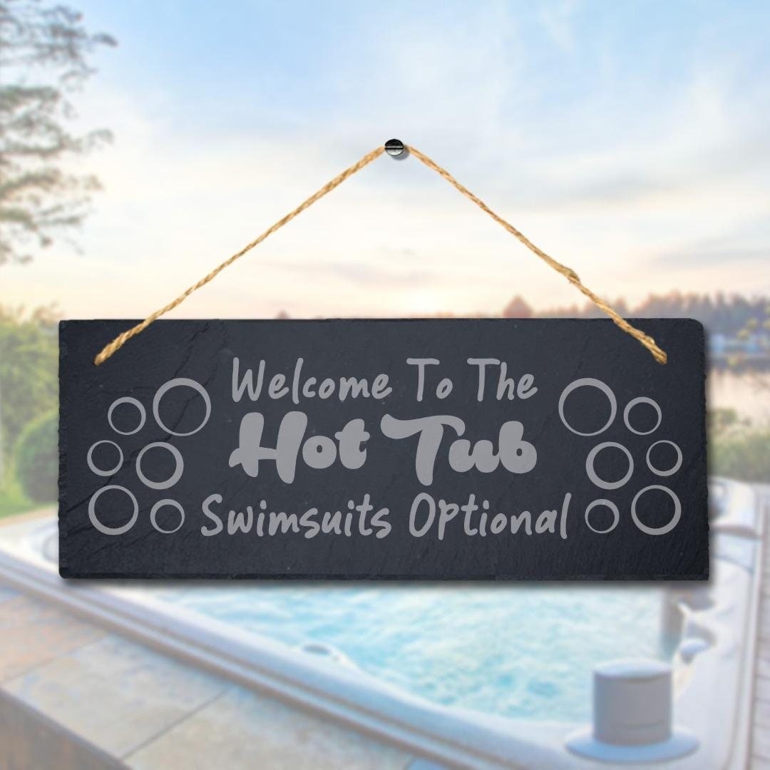 Welcome to the Hot Tub Swimsuits Laser Engraved Hanging Slate Pool ...
