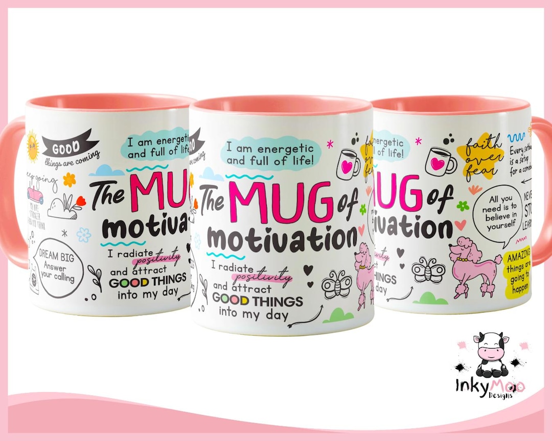 Mug of Motivation | Ceramic Coffee/tea Cup | Inspirational Gift for ...