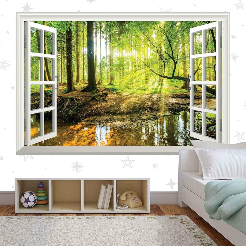 Forest Wall Stickers - Etsy