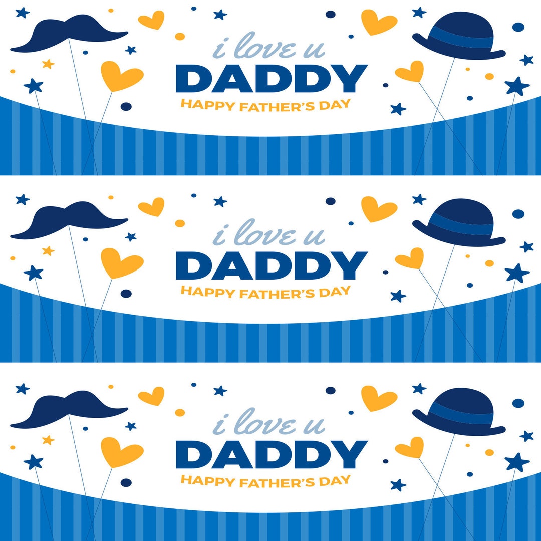 2x Happy Fathers Day Banner Bunting Party Decorations - Etsy