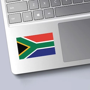 4 X South African Flag Vinyl Car Van iPad Laptop Self-adhesive Sticker ...