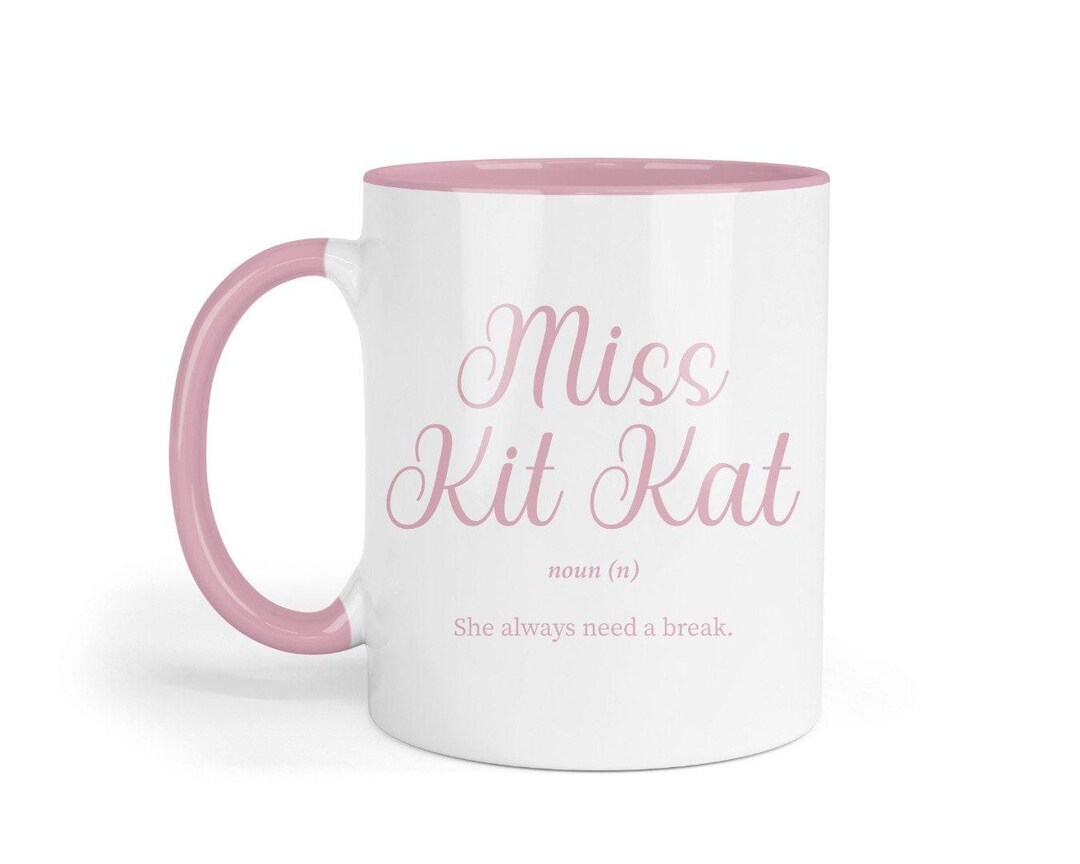 Kit Kat Useless Coworker Funny Novelty Office Mug & Coaster Joke ...