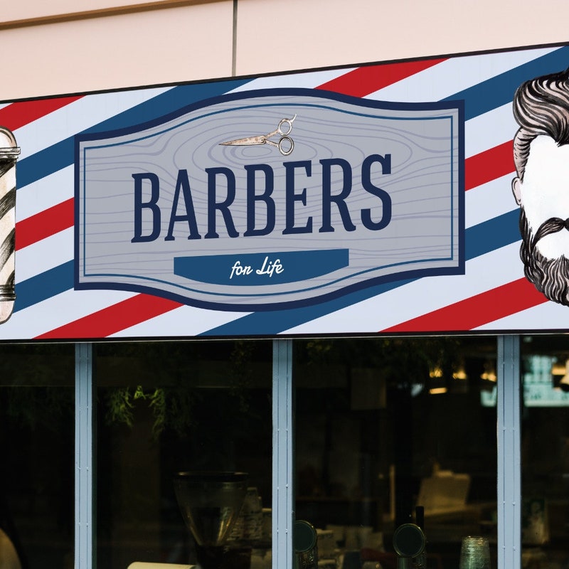 Custom Barber Stickers - Etsy