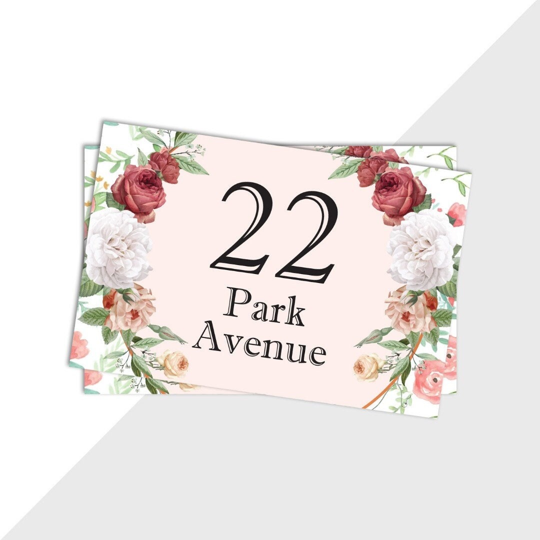 Wheelie Bin Stickers House Addres Numbers Sticker Road Dustbin Vinyl ...